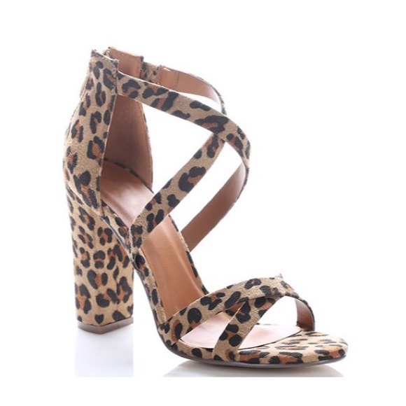 Shoes | Leopard Print Heels | Poshmark